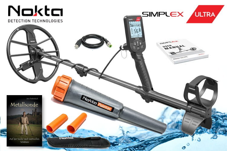 Nokta Simplex ULTRA Metalldetektor & Nokta Pinpointer ...