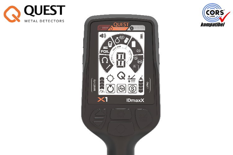 Quest X1 Metalldetektor & Xpointer Pinpointer (orange ...
